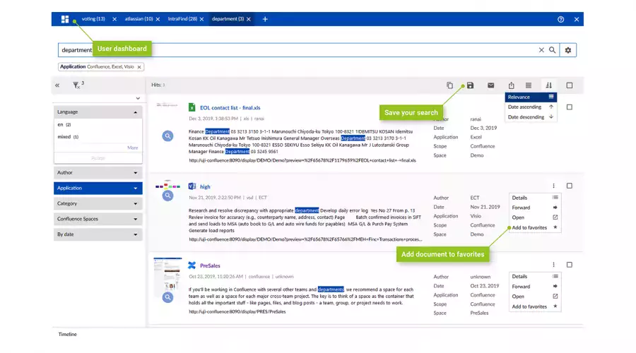 iFinder Confluence Search: Search smart – find faster | IntraFind